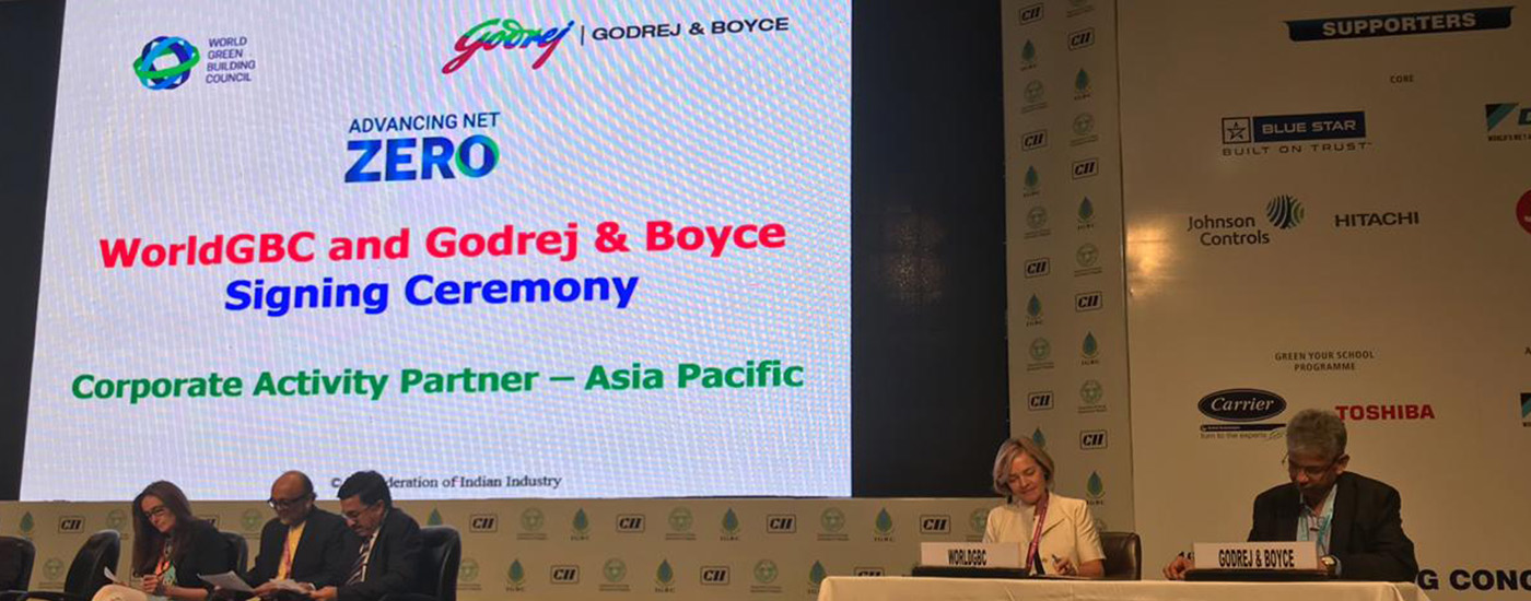 Godrej & Boyce joins WorldGBC’s Asia Pacific Regional Network to advance dialogue on net zero ...